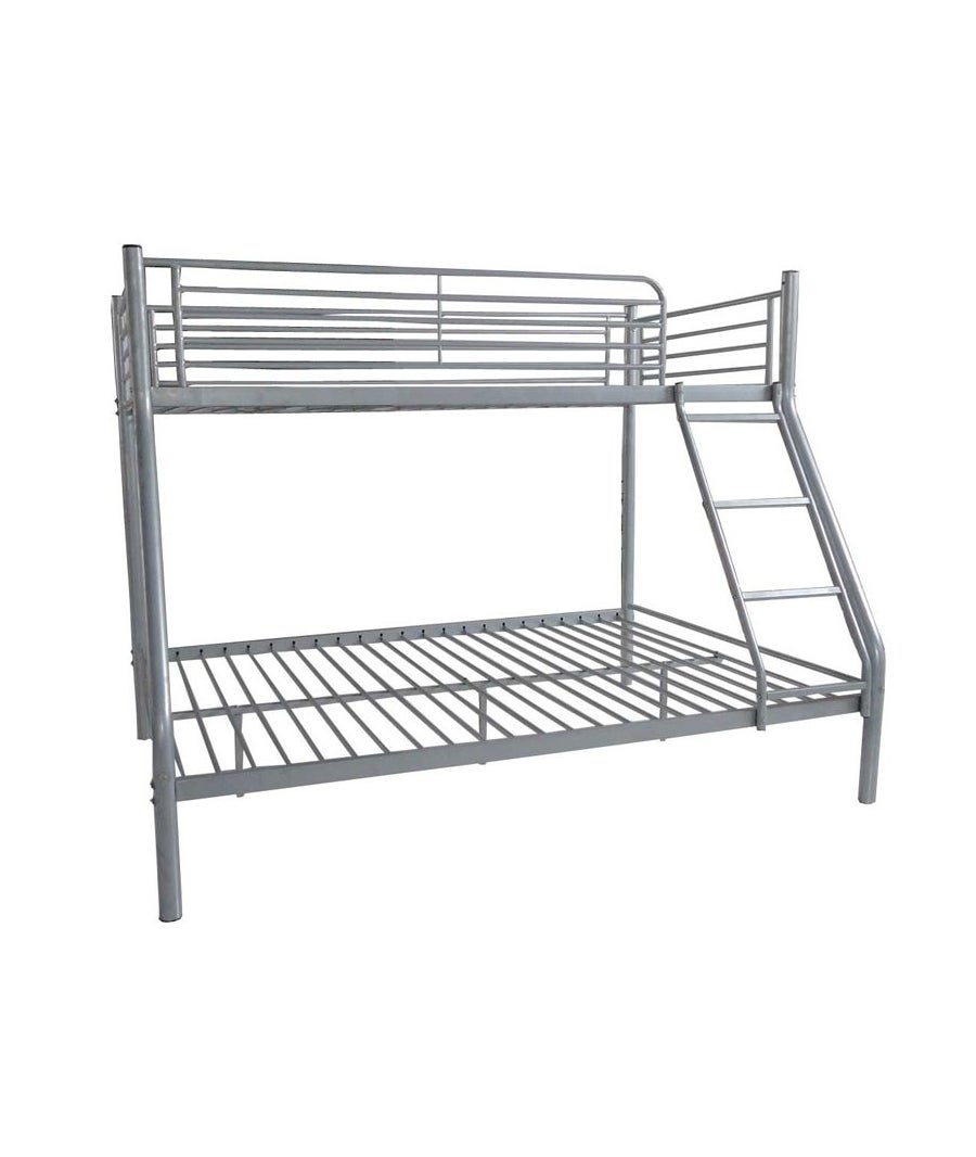 LITERA MATRIMONIAL CASTLE - Plata - 147 x 200 x 162 cm | Leroy Merlin