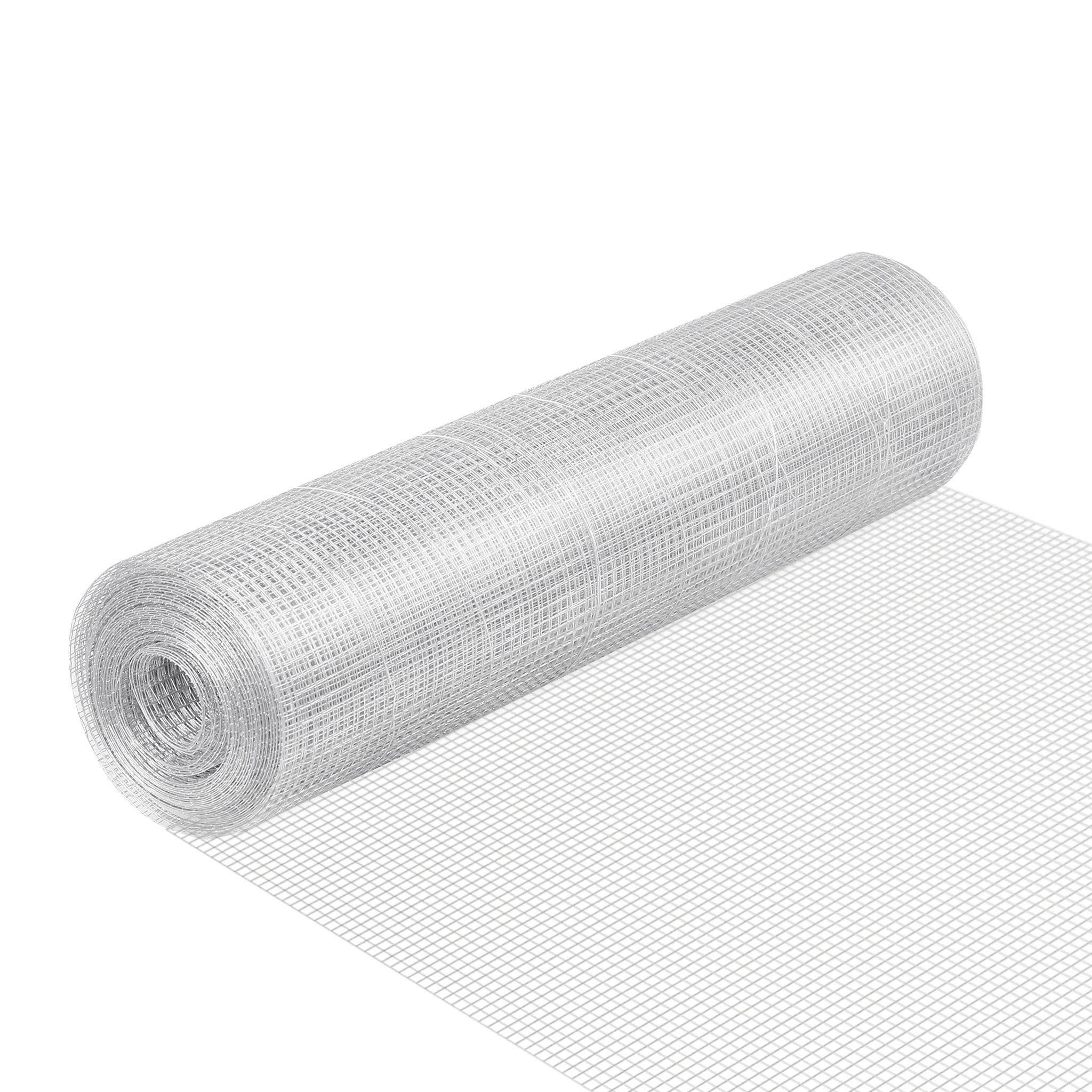 Wiltec Malla para pajarera 0,5 x 5 m alambre para conejos con tamaño de ...