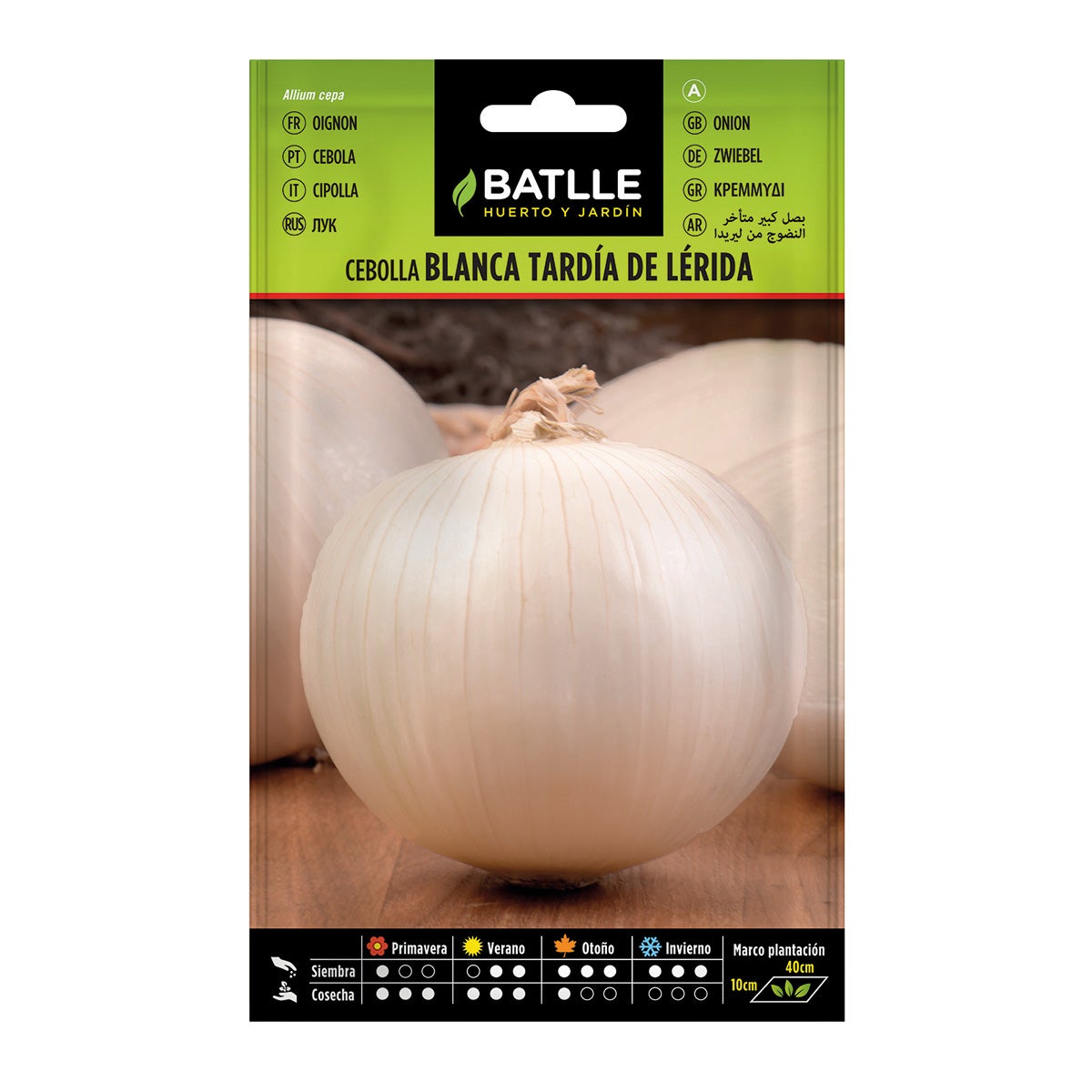 Semillas de Cebolla grande tardía de Lérida Batlle - Calidad y ...