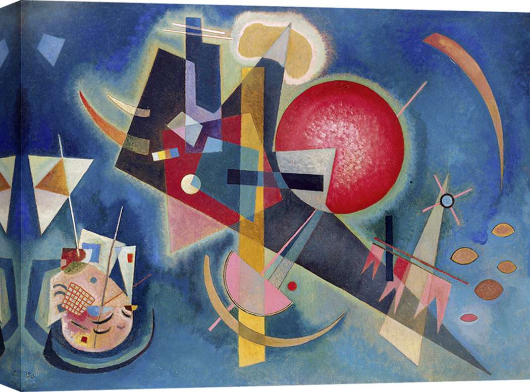 Impresión sobre lienzo – Wassily Kandinsky, Im Blau – 80x60 cm | Leroy Merlin