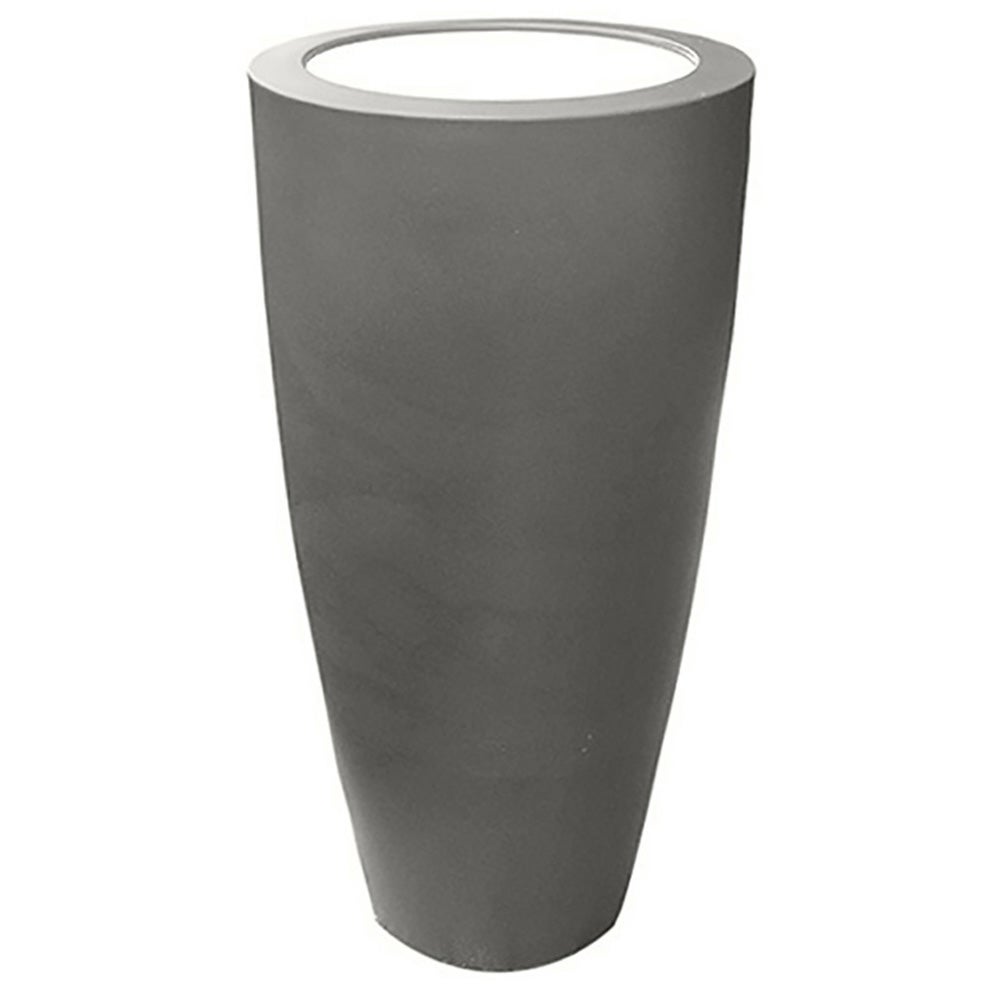 Pot conique 3 en 1 pot de fleurs-mange debout-seau à champagne dessus ...