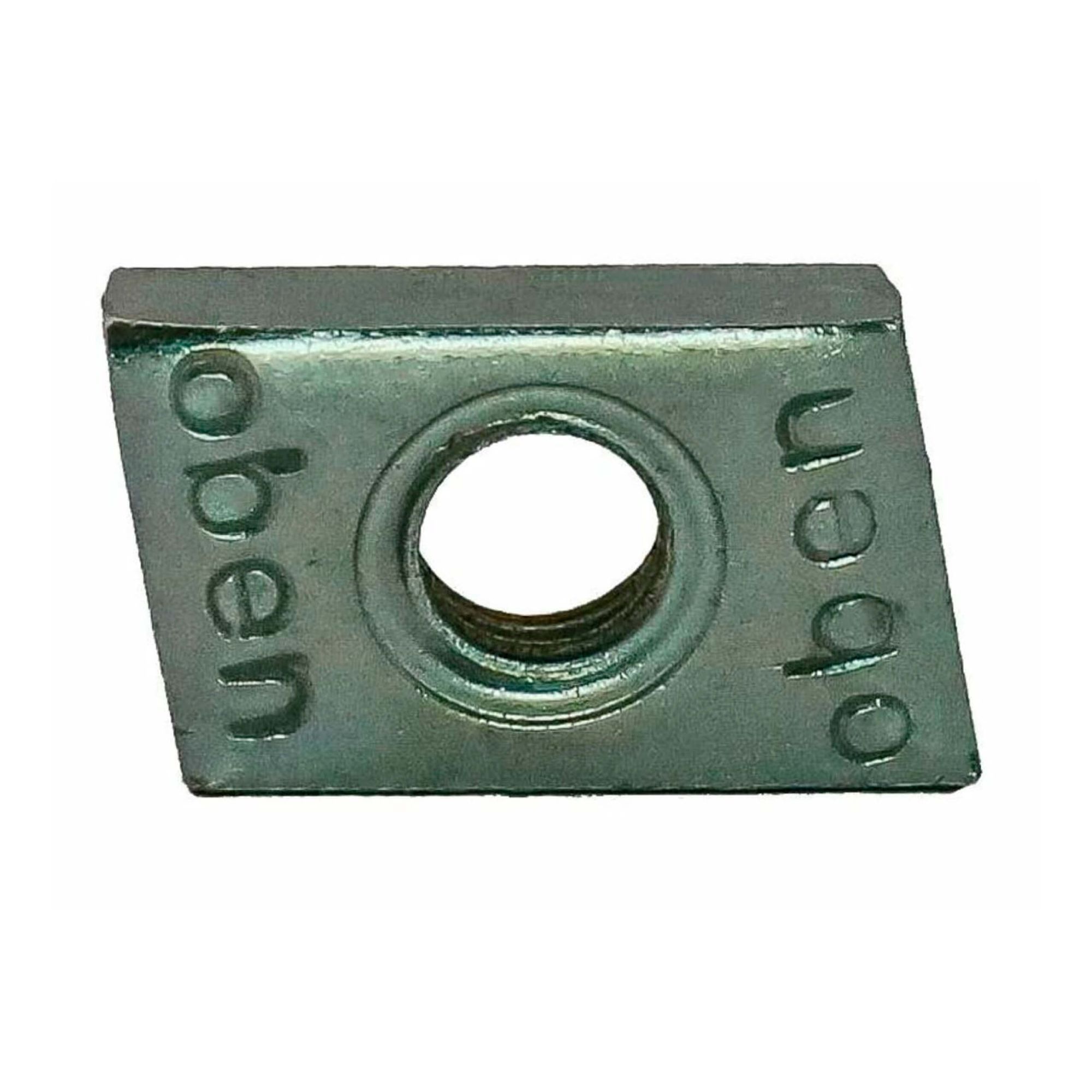 Écrou coulissant fileté M8 pour rail de montage 38–40 mm, argenté, 100 ...
