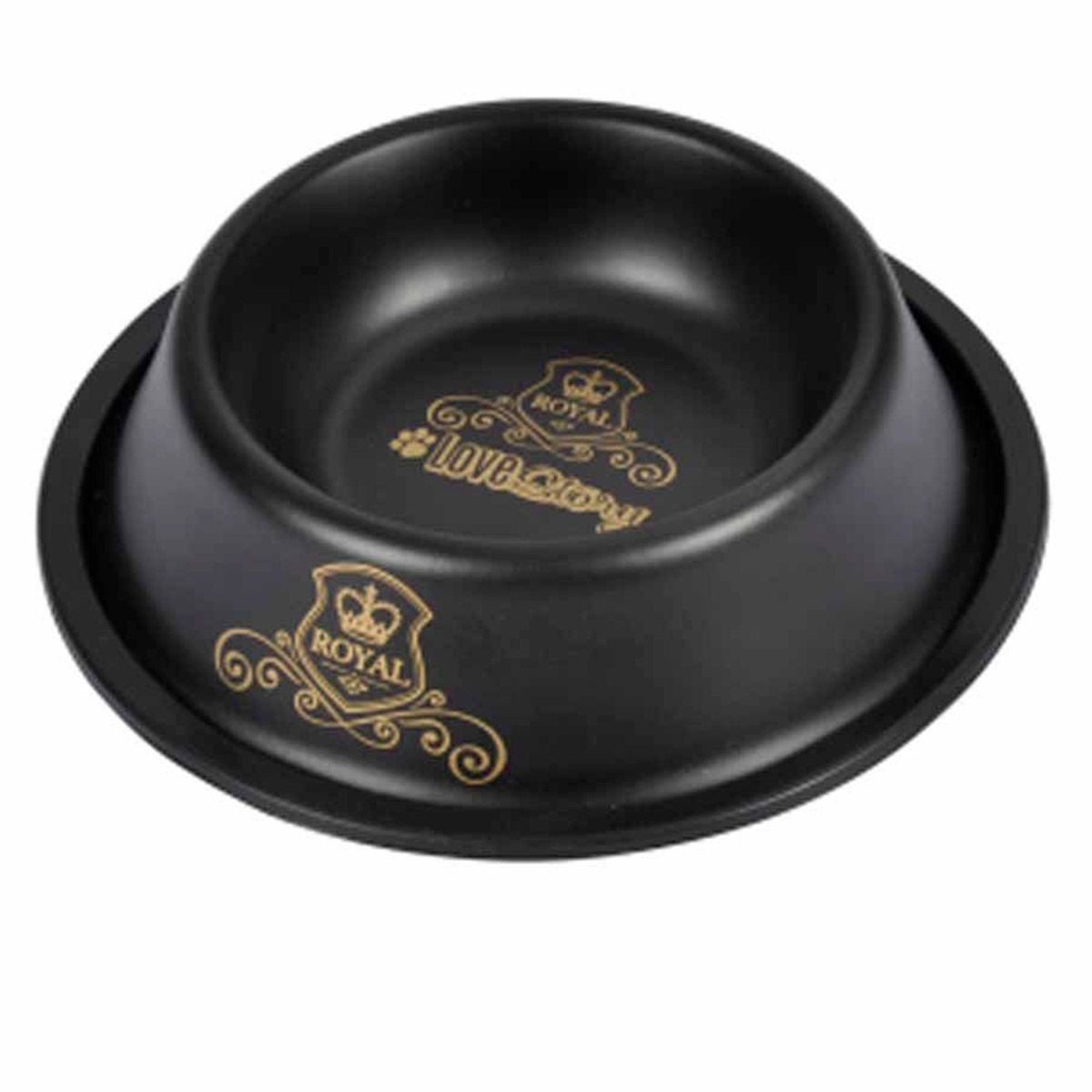 Gamelle pour Chien & Chat "Luxury" 15cm Noir | Leroy Merlin