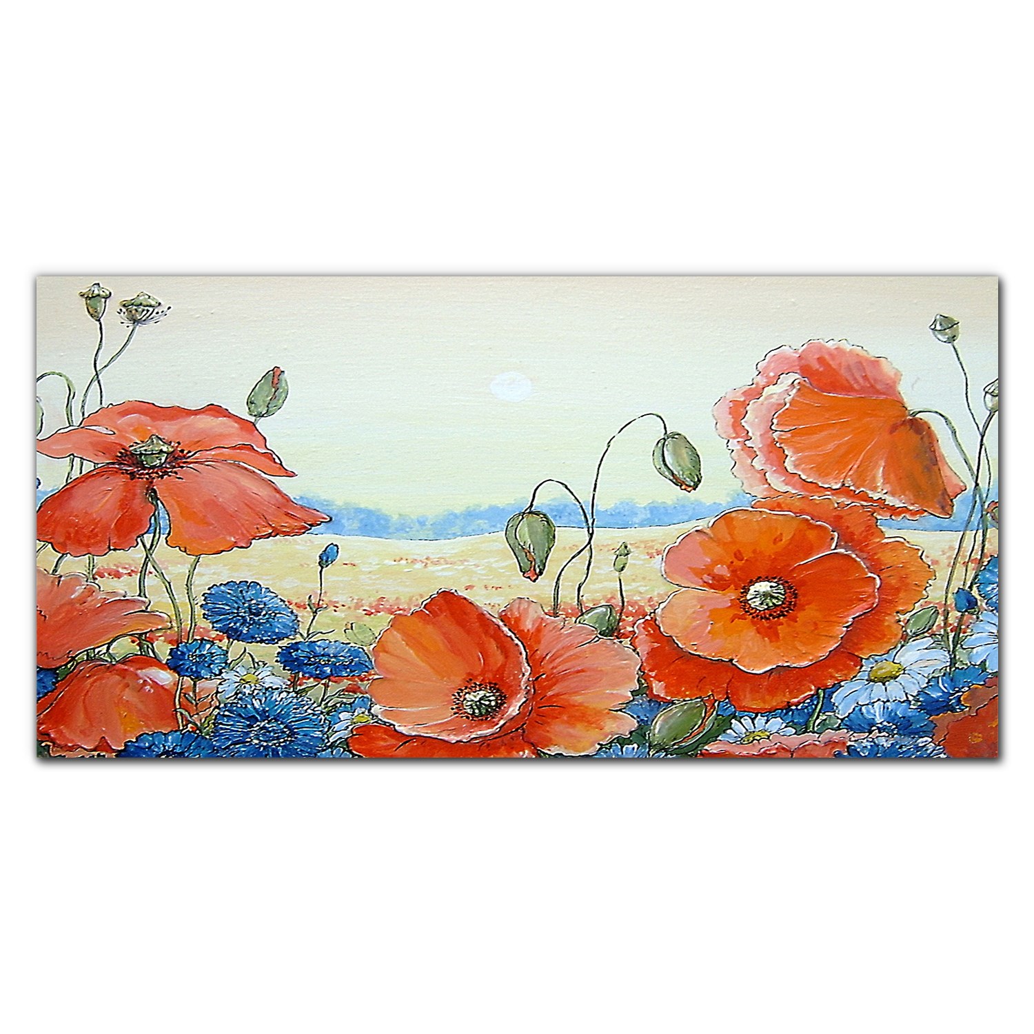 Impression sur Toile 140x70 cm Tulup – Tableau Murale Élégant et ...