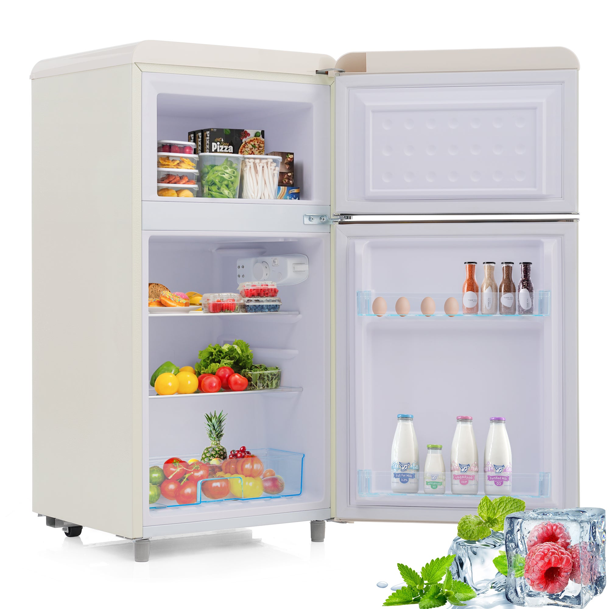 Refrigerateur Congelateur Blanc