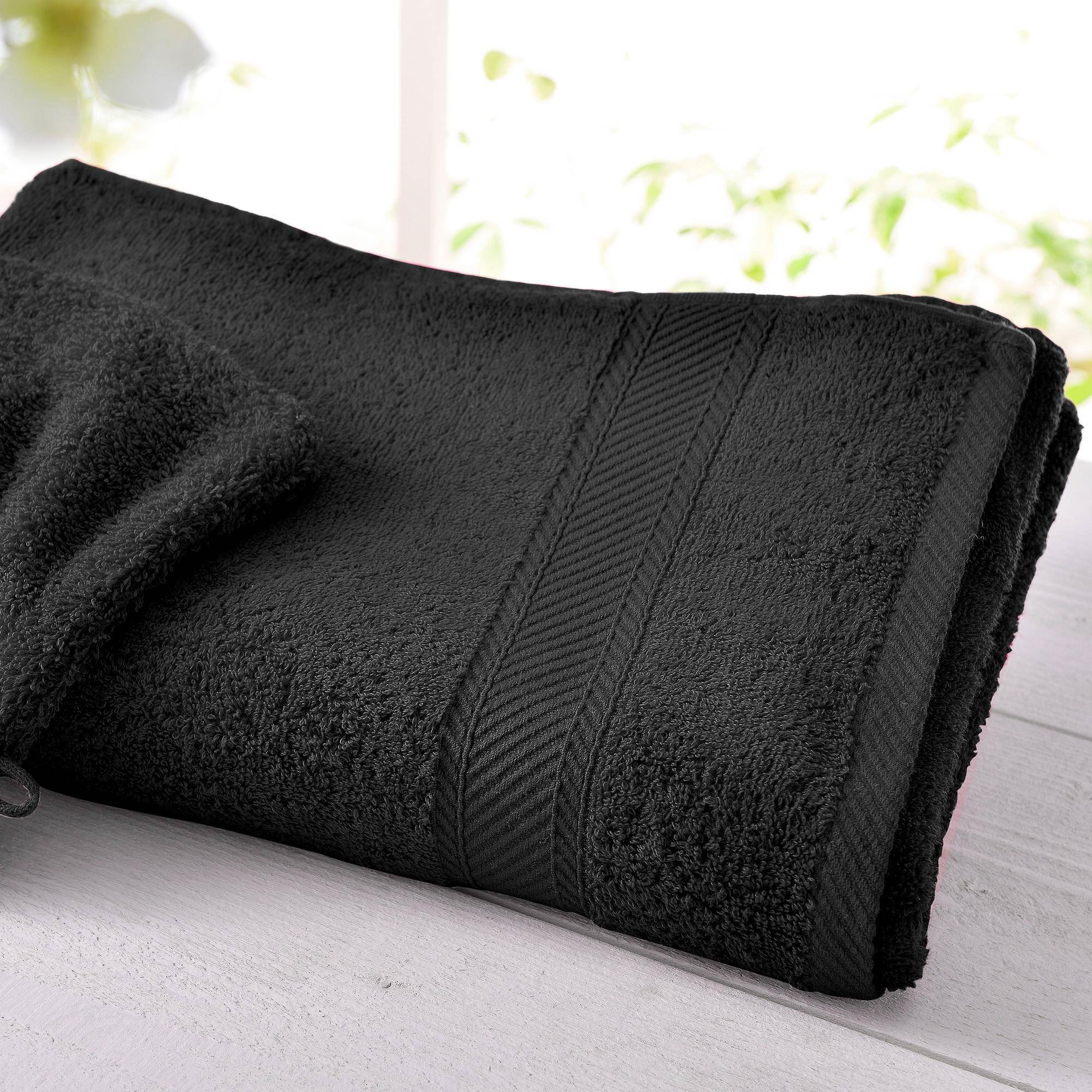 Drap de bain CLAIRE 100x150 gris charbon en coton | Leroy Merlin Drap de bain CLAIRE 100x150 gris charbon en coton | Leroy Merlin