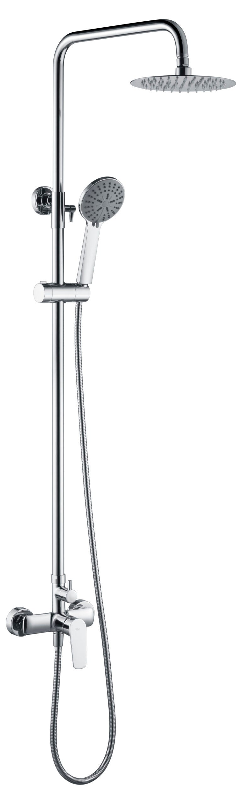 Asta doccia - Set colonna doccia monocomando colore cromo | Leroy Merlin