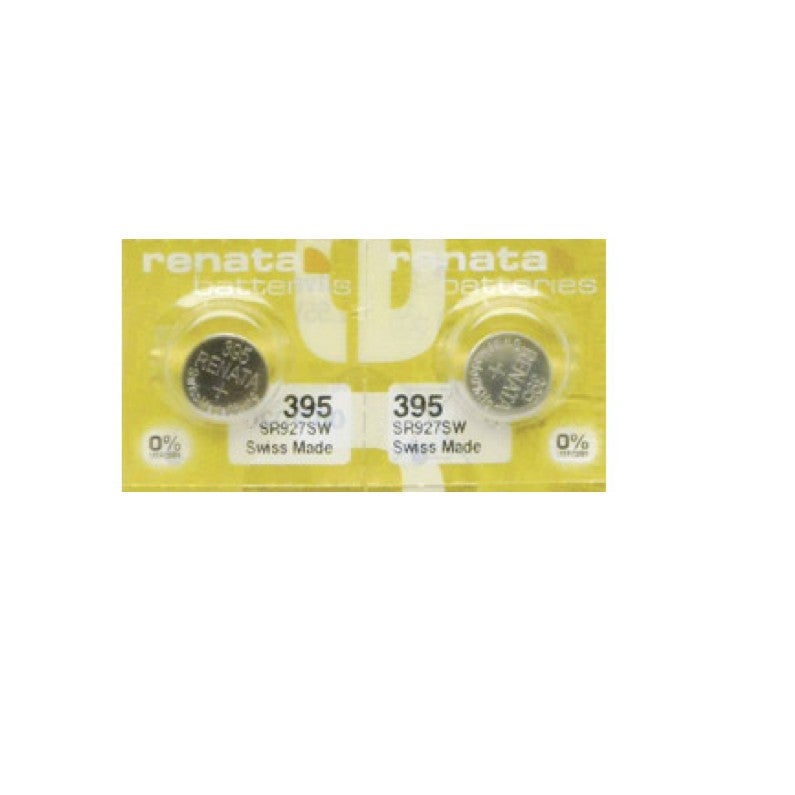 2 Pile 395 doré-MF oxyde d'argent Renata 55 mAh | Leroy Merlin