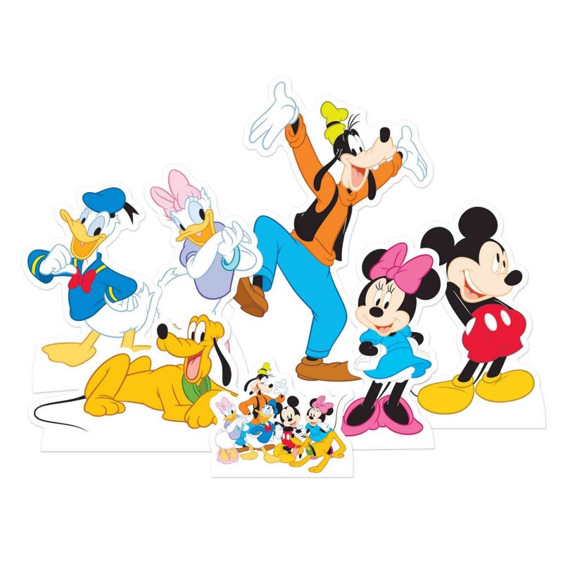 Mini-Figurines en carton DISNEY Mickey & ses amis 20 cm | Leroy Merlin