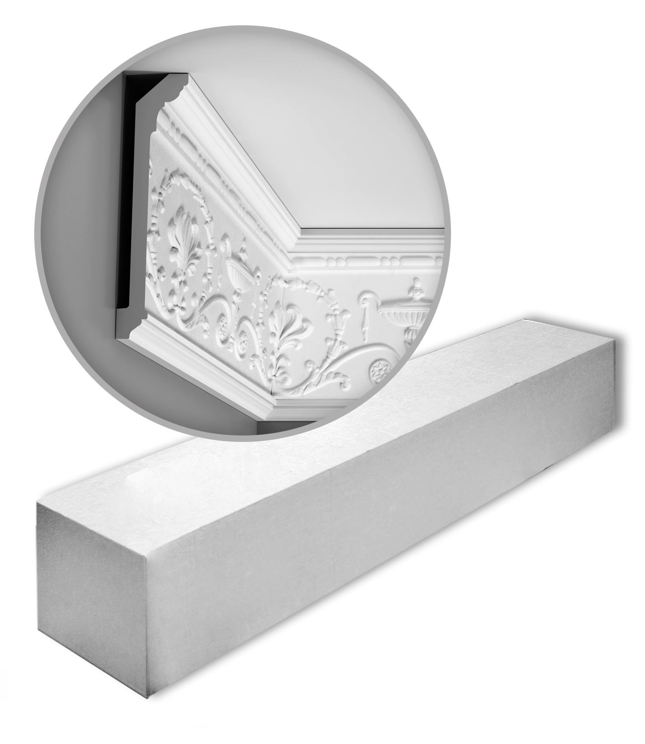 Orac Decor C308 LUXXUS 1 carton complet 10 Corniches Moulures Cimaises ...