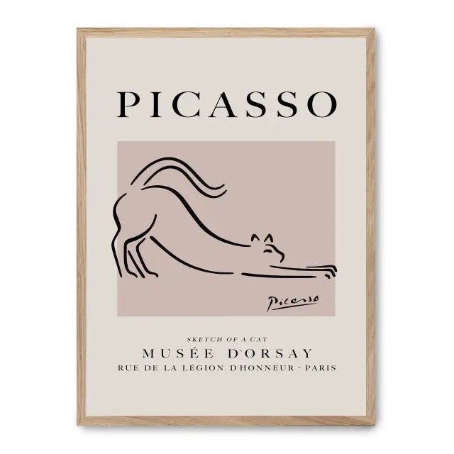 Croquis d'un chat que je peins | Leroy Merlin