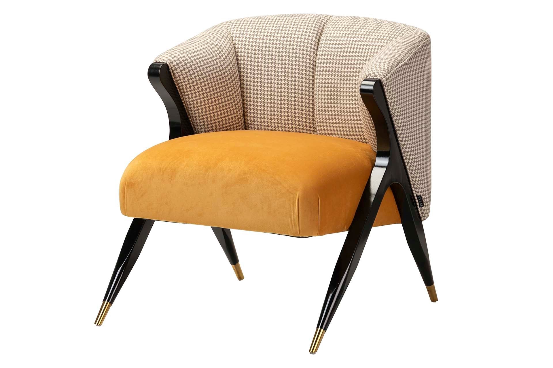 Butaca Madera/velvet Kirkenes 69x72x75 Cm | Leroy Merlin