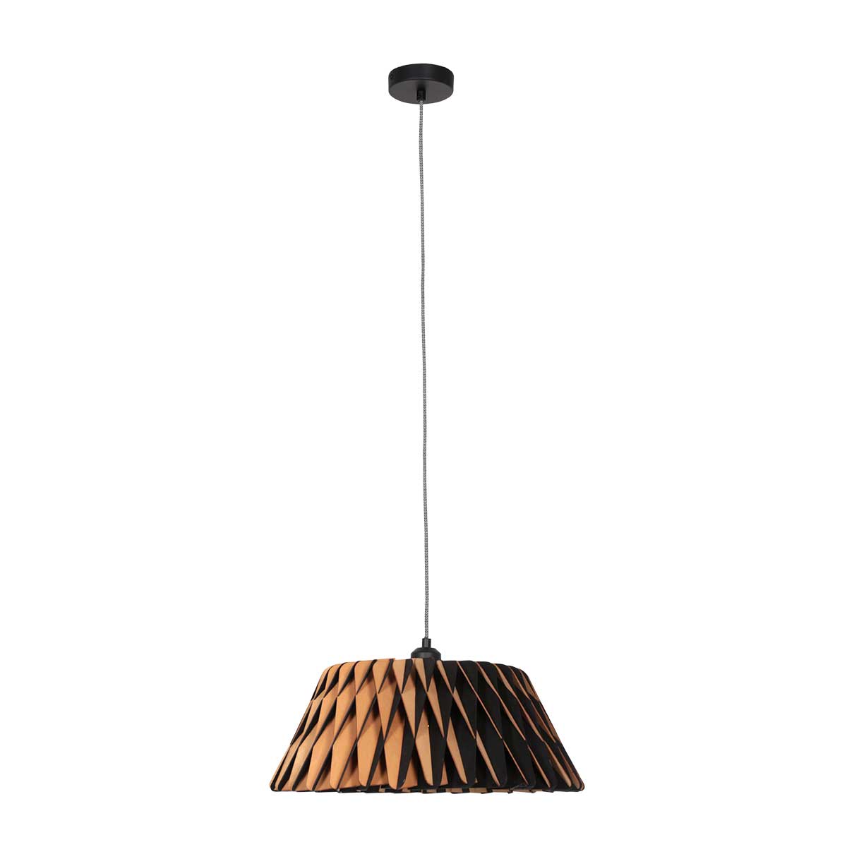 Anne Lighting - suspension - Maze - naturel - bois - Ø 46cm - E27 ...