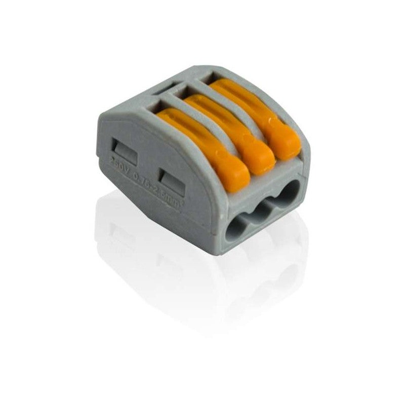 3 terminal de conexión de cable tipo 222-413 | Leroy Merlin
