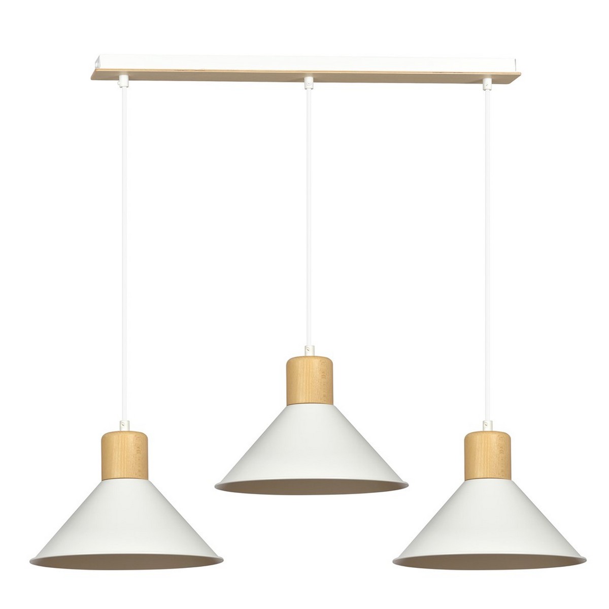 Lámpara de Suspensión Rowen, Acero, Blanco, Seven Design | Leroy Merlin