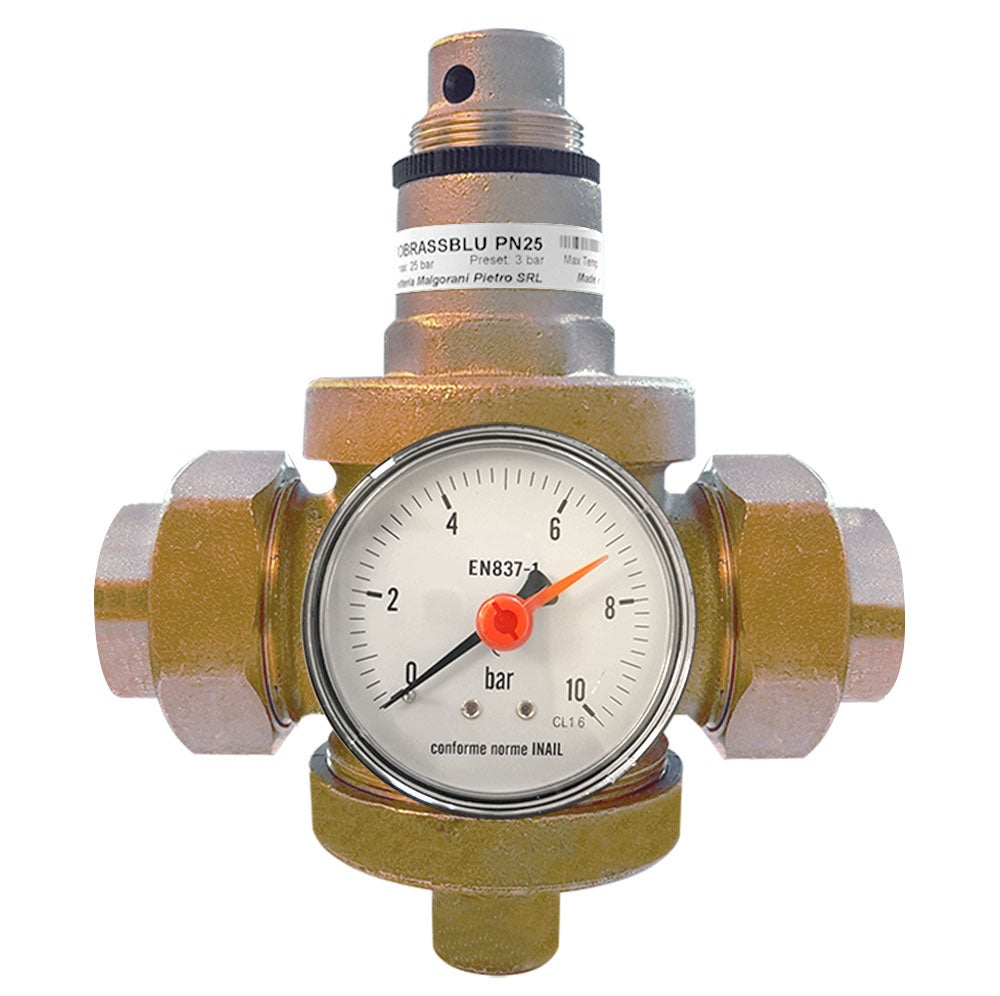 Reductor de presión de latón 3/4" H para agua caliente de acción ...