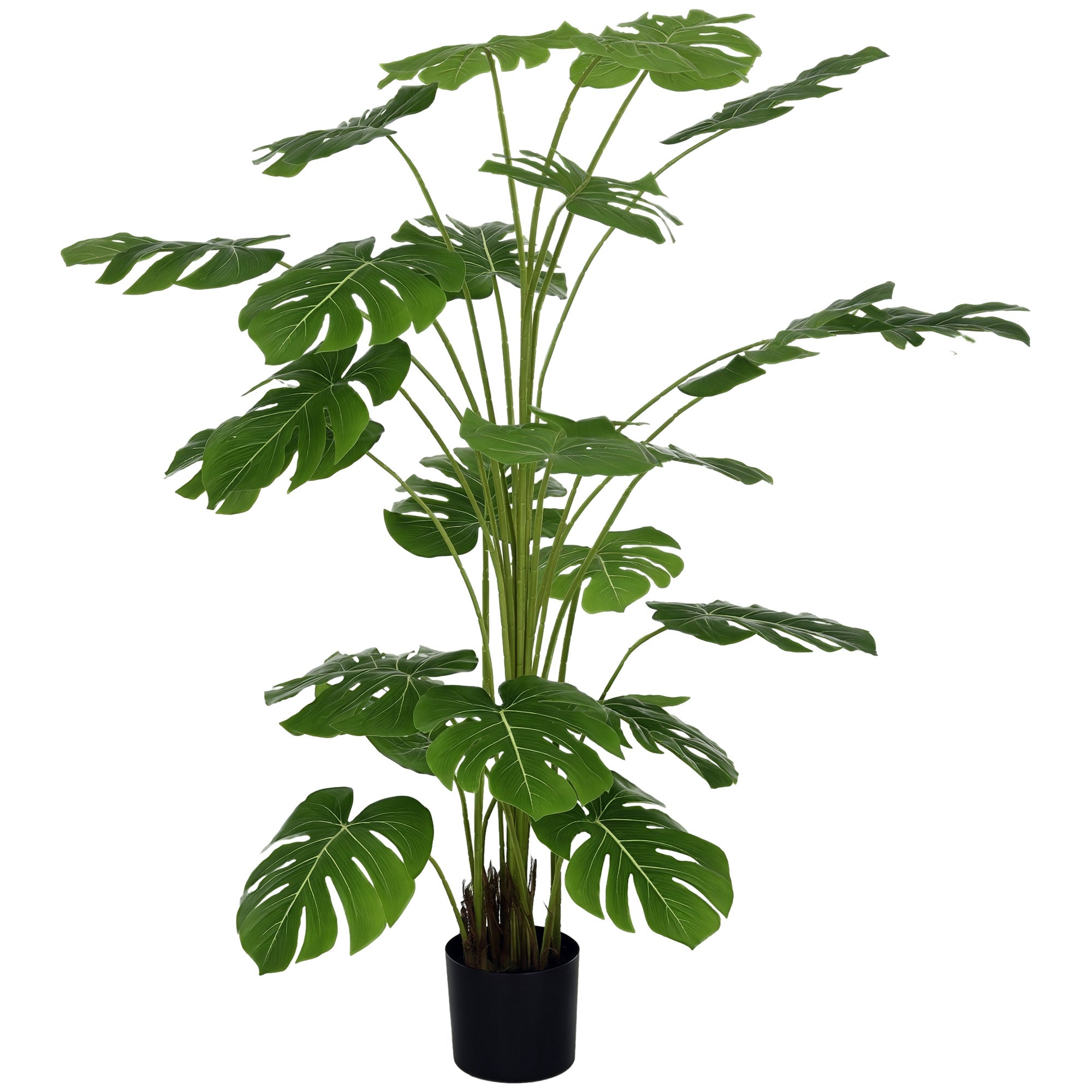 Plante artificielle de 180cm,avec pot,mousse artificielle,plante d ...