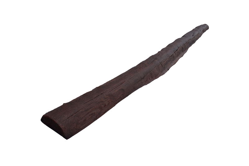 Viga Imitación Madera 14cm de ancho x 7,5cm de alto x 3m de largo color ...