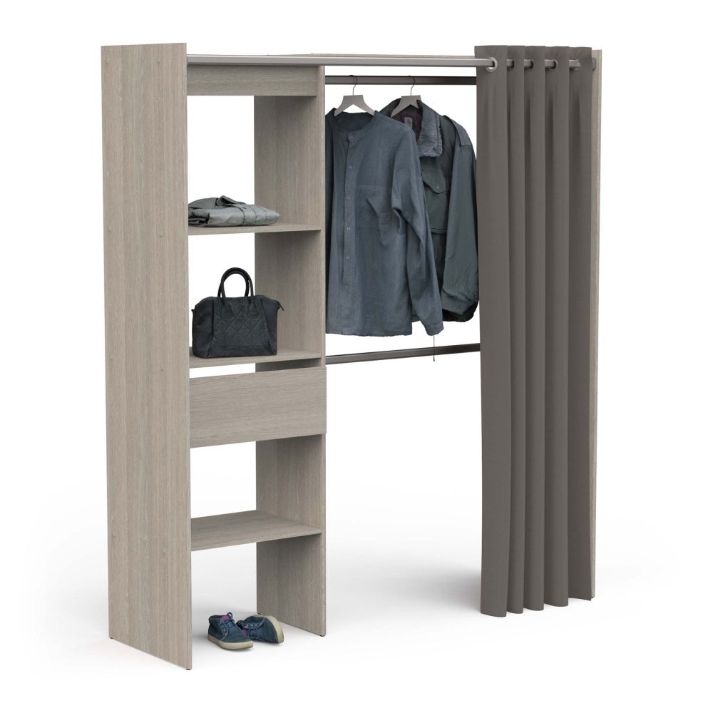 DRESSING OUVERT AVEC TIROIR TENESI | Leroy Merlin