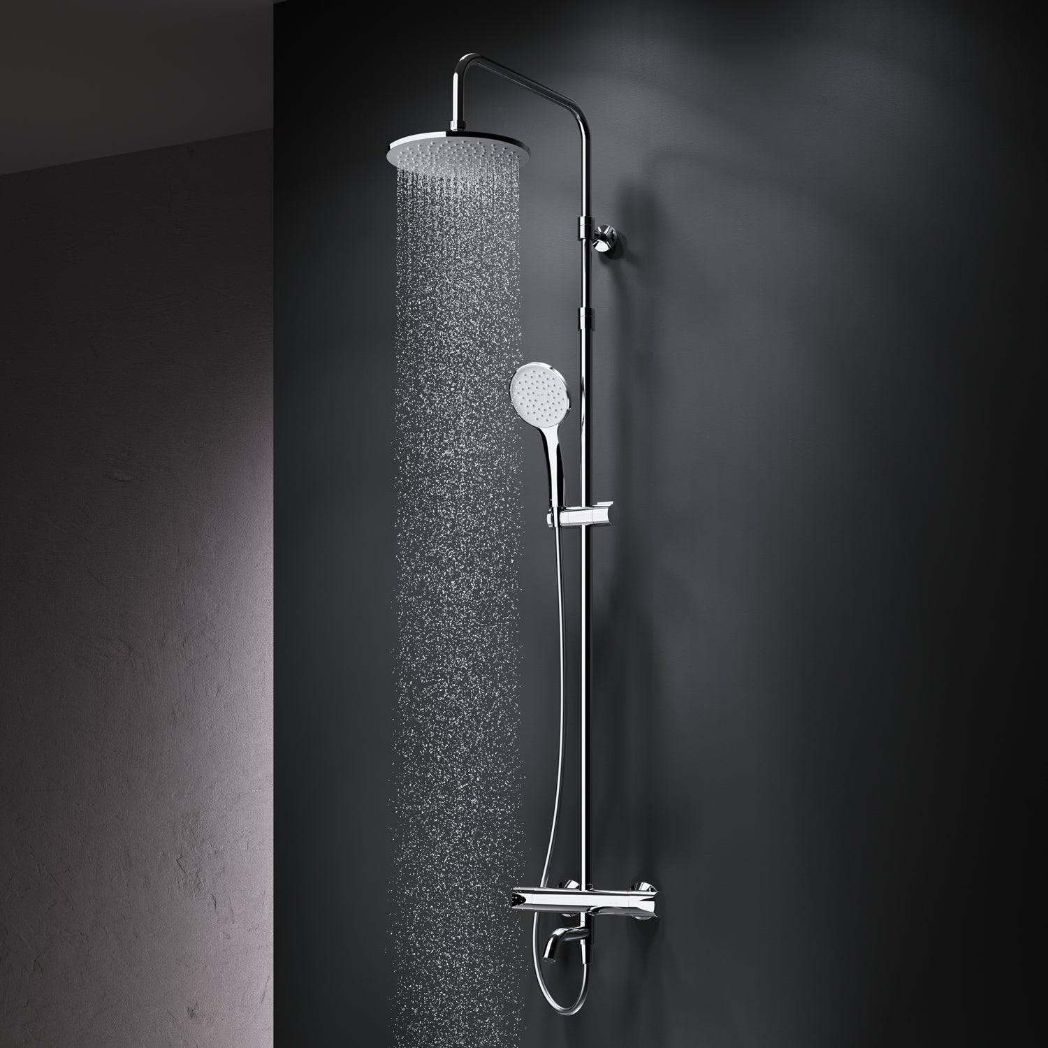 Colonne de douche baignoire thermostatique Système de douche avec ...