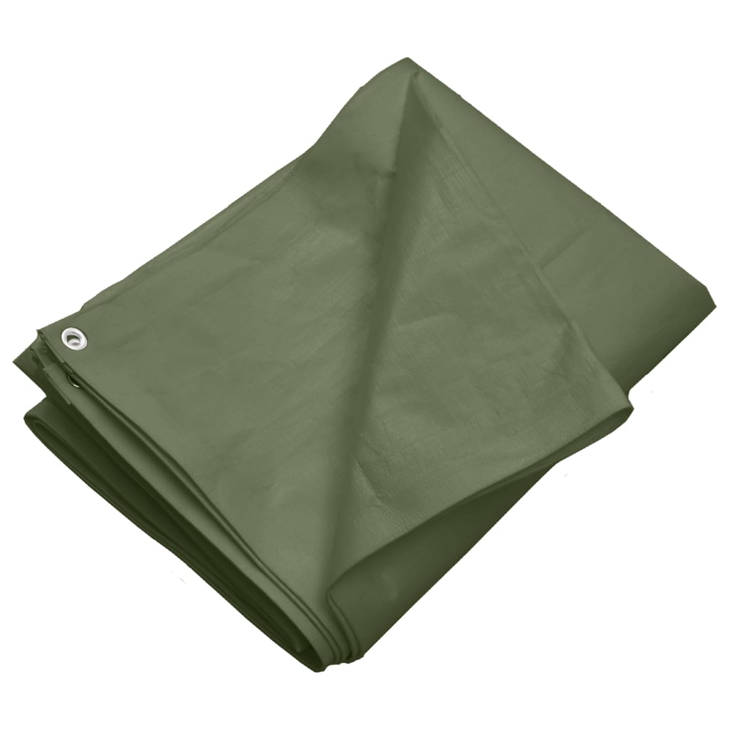 Bâche | Bâche de protection | Bâche universelle 260 g/m² 6x12 m Vert ...