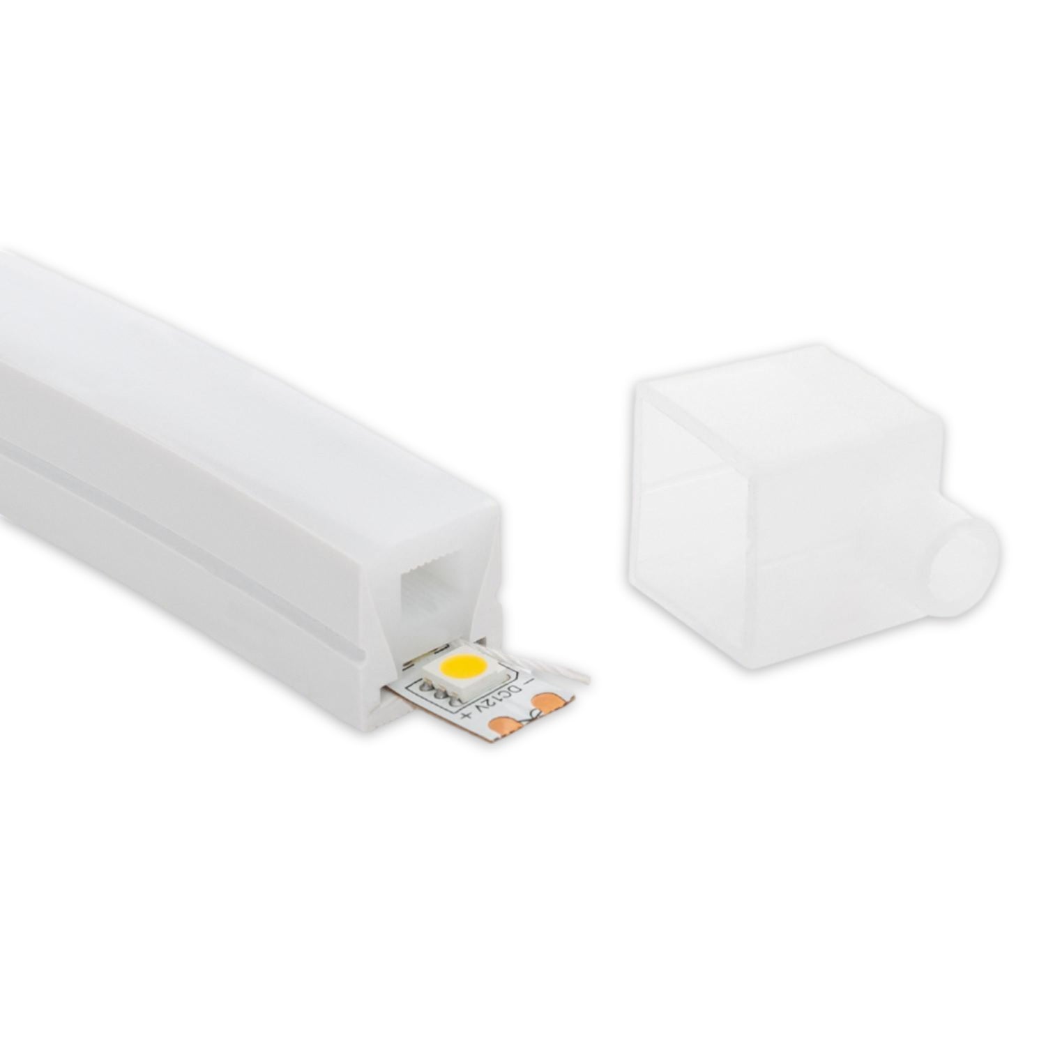 Profilé Néon SFLEX 16x16 Courbe Verticale pour Rubans LED IP20 jusqu'à ...