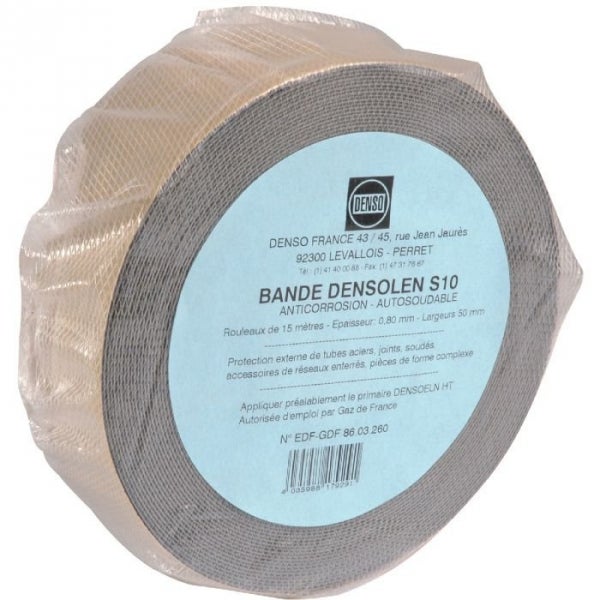 Bande adhésive double face anti-corrosion - Densolen S10 L100mm - long ...