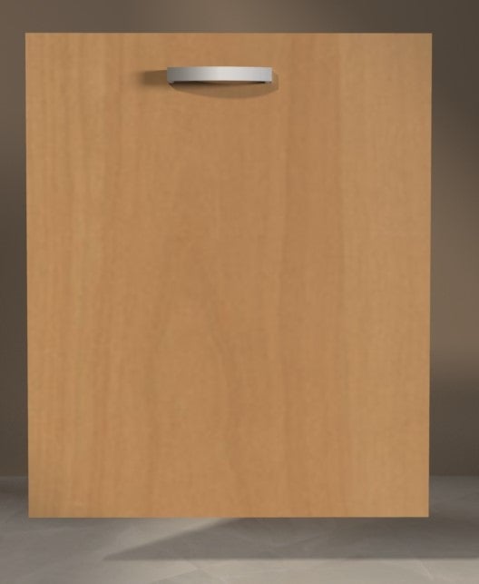 Puerta de mueble de madera chapada con tirador (Haya, 72X30) | Leroy Merlin