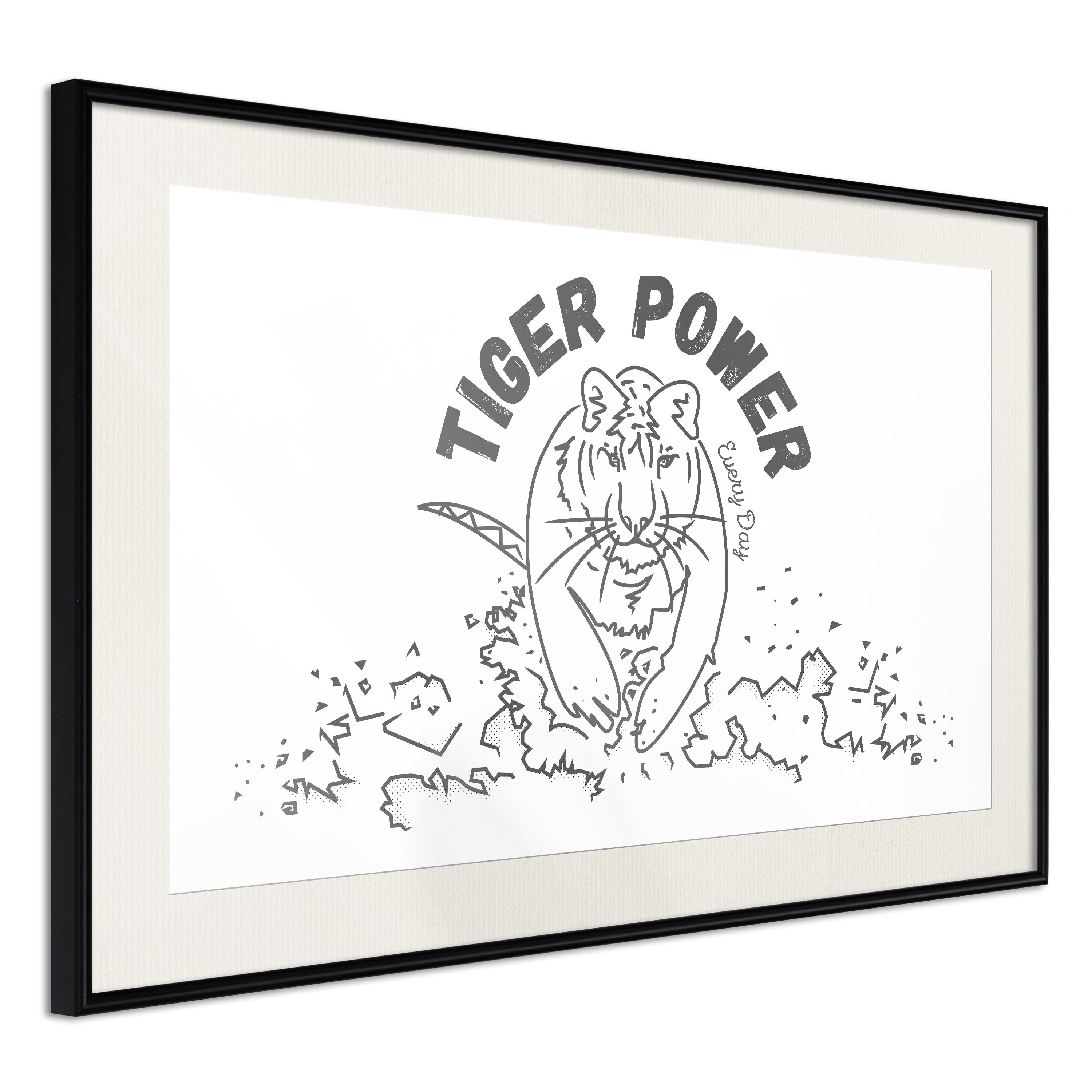 Poster et affiche - Inner Tiger 30x20 cm | Leroy Merlin