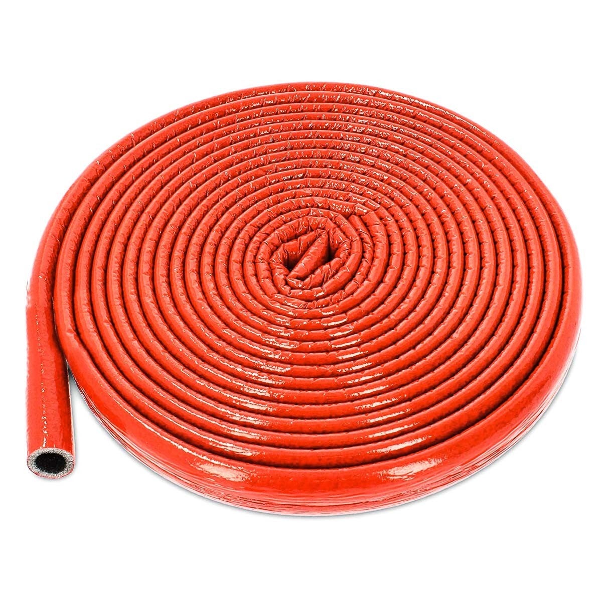 Gaine mousse isolante 6 mm pour tube et tuyau Ø18 mm Rouge 10 m | Leroy ...