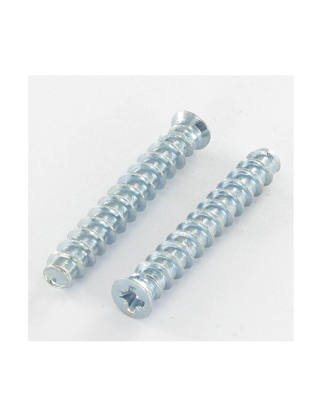 Vis Euro Tête fraisée TF Pozi 6.3X10.5 Diamètre de tête: 7 Acier zingué ...