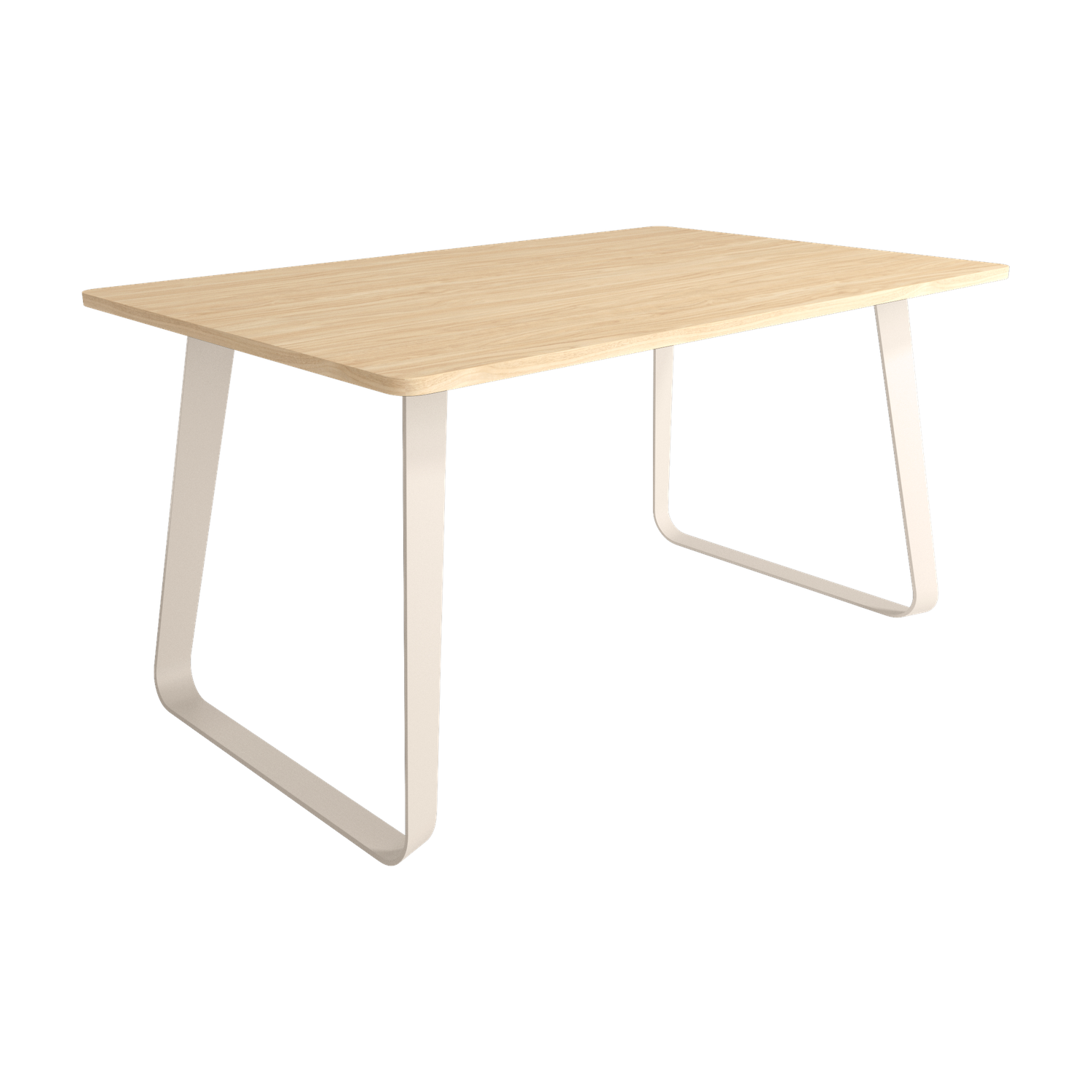 MESA RECTANGULAR MODERNA MODELO COMO - NATURAL - 180x90cm | Leroy Merlin