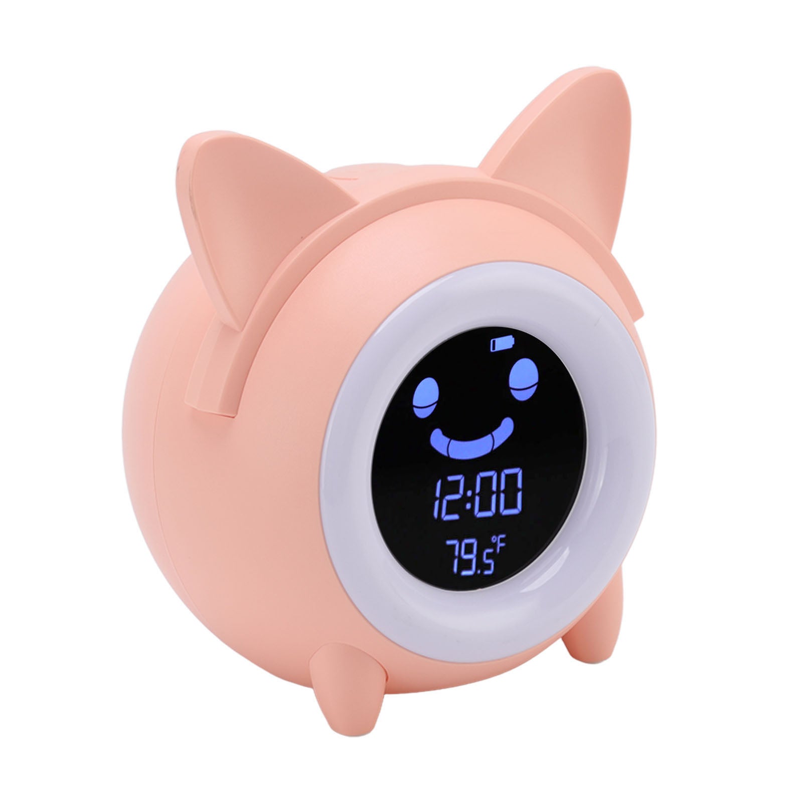 Réveil pour enfant - Chaton mignon avec ajustement de luminosité ...