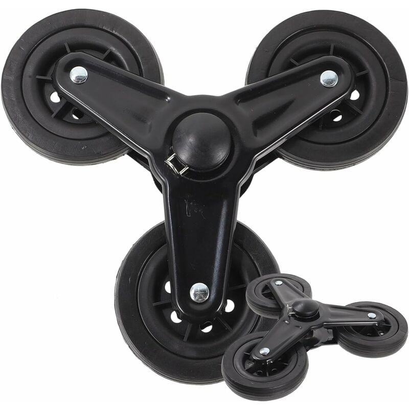 1 paire de roues de chariot robustes, roulettes robustes, monocycle ...