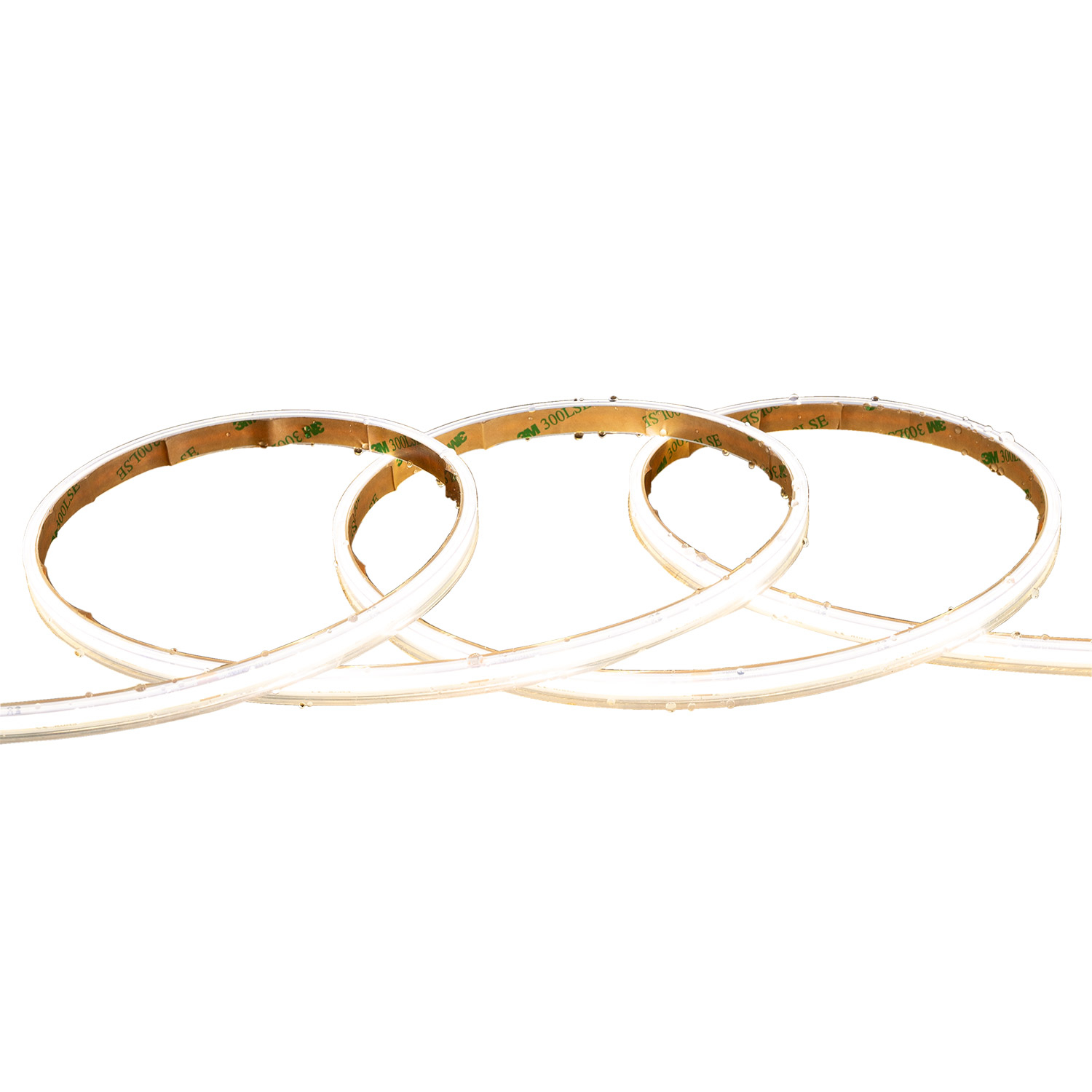 Ruban LED Dimmable Auto-redressement 220V AC COB Silicone FLEX 560 LED/m 1250 lm/m IP65 Largeur ...