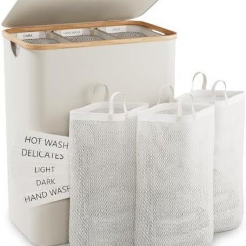 Cesta de almacenamiento general BEXTCOK de 160 litros, cesta de ...