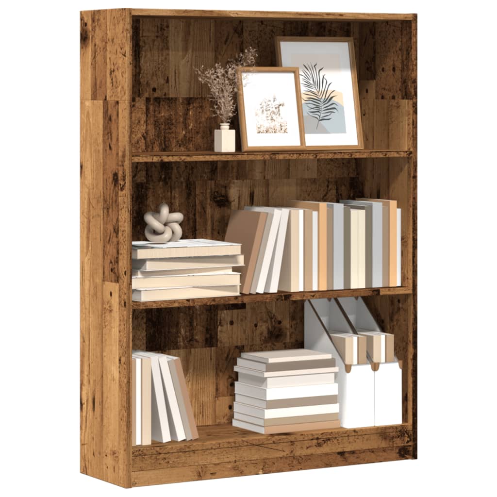 Libreria in legno vecchio 80x24x109 cm in derivati del legno | Leroy Merlin