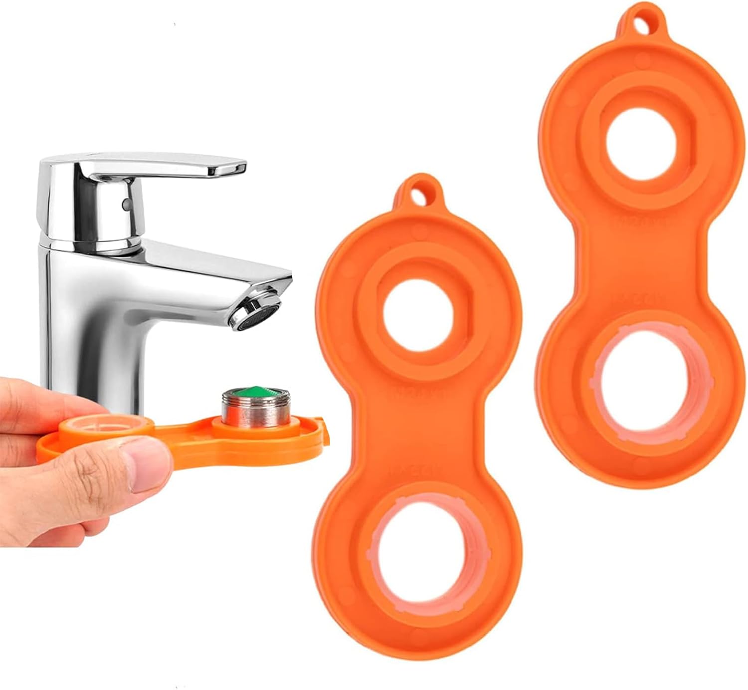 Lot de 2 Clé d'aérateur de robinet d'aérateurs pour robinets, insertion ...