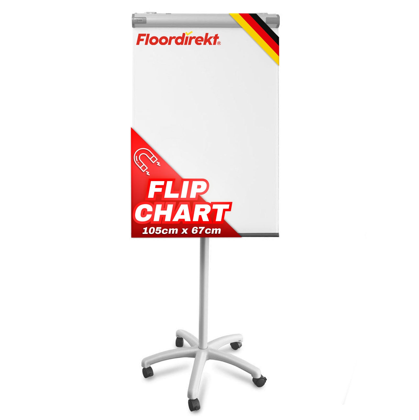 Chevalet de Conférence , 67 x 105 cm Magnétique, Effaçable - Paperboard ...