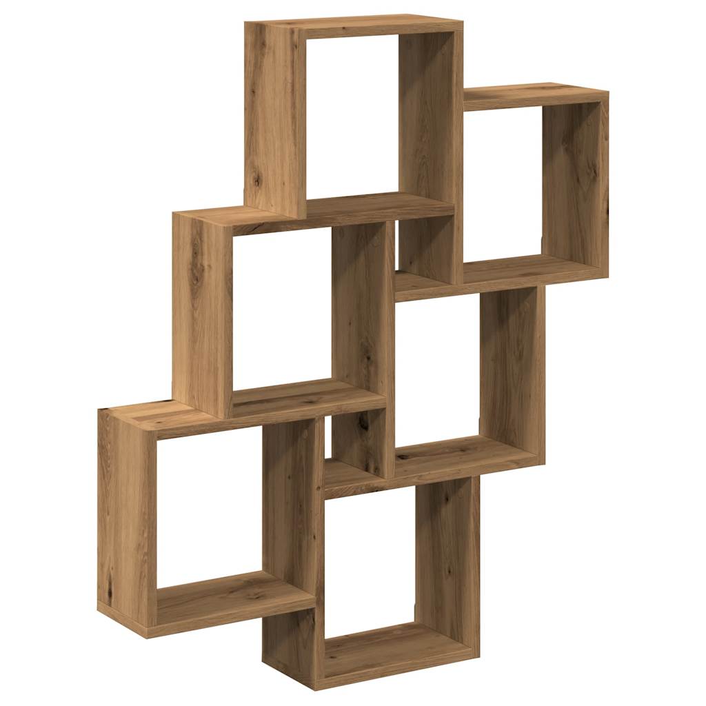 Estante cubo pared | Estante flotante | Repisa de pared madera ...