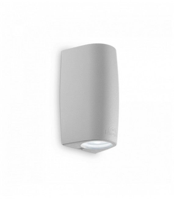 Ideal Lux Keope - LED 2 luces de exterior pequeño Up Down gris claro ...