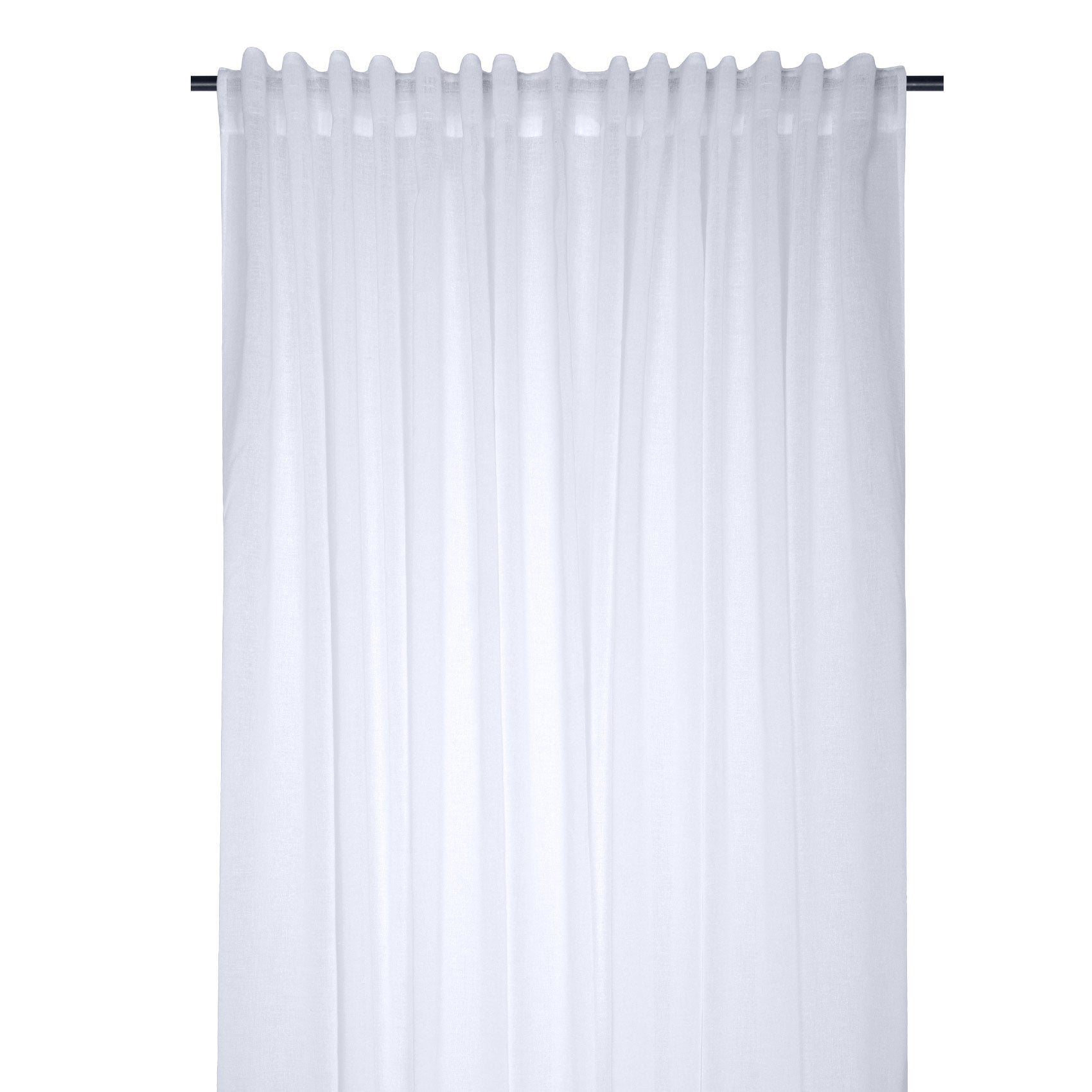 Visillo liso con presillas disimuladas | Leroy Merlin