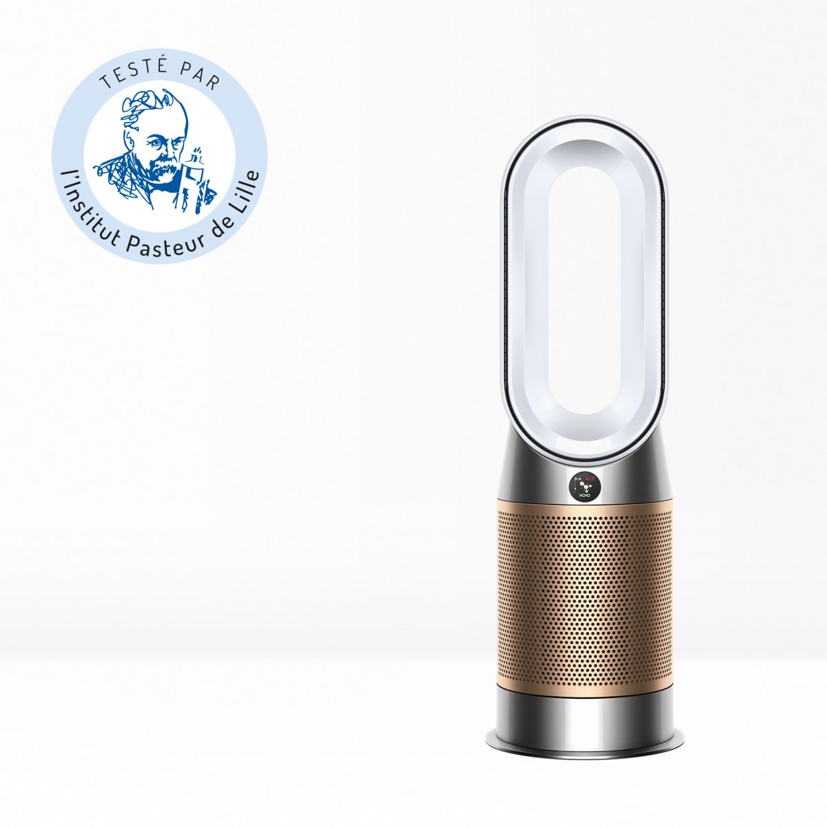 Dyson HP09 Purificatore d aria Hot Cool 27 m 63 dB 40 W Oro Argento Leroy Merlin