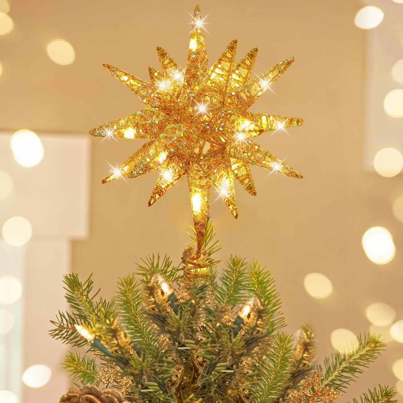 Etoile De Sapin Lumineuse