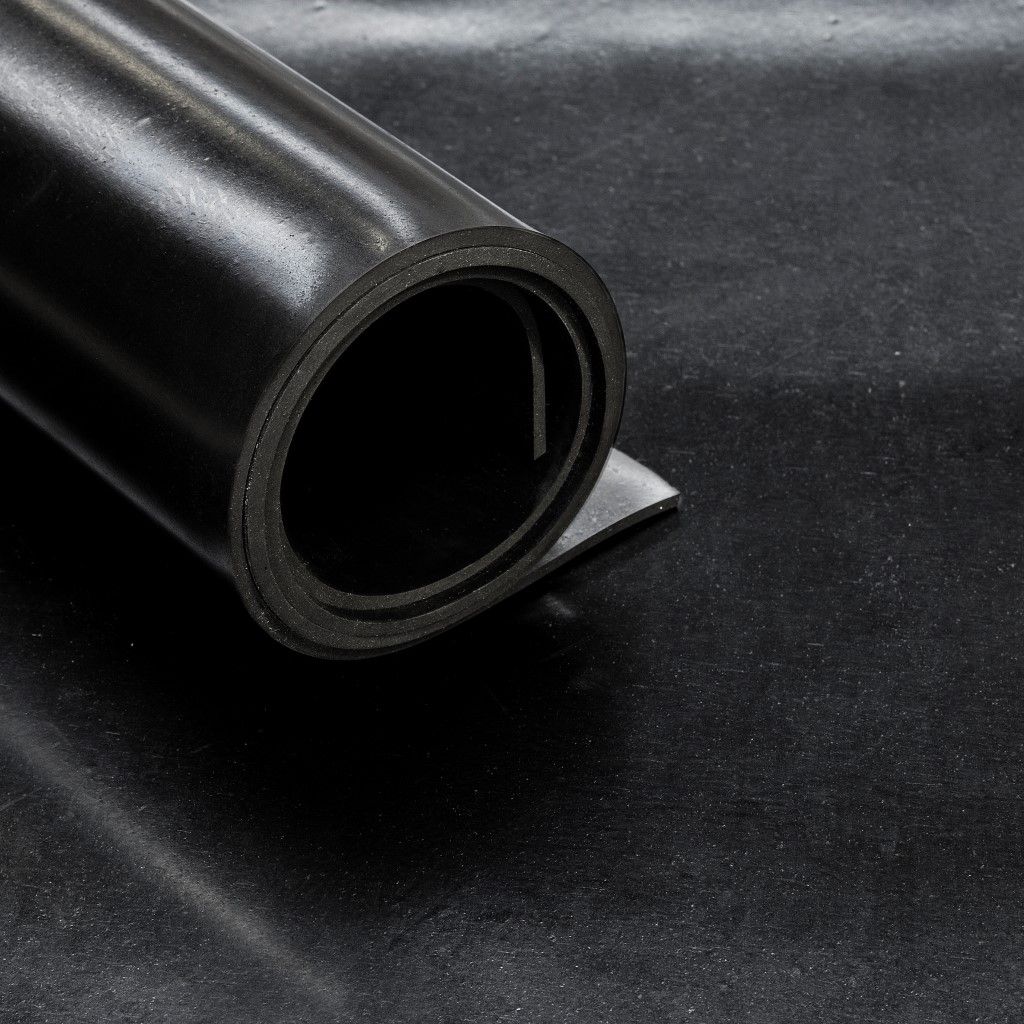 Lámina de caucho conforme a REACH - EPDM - Espesor 5 mm - Anchura 120 ...