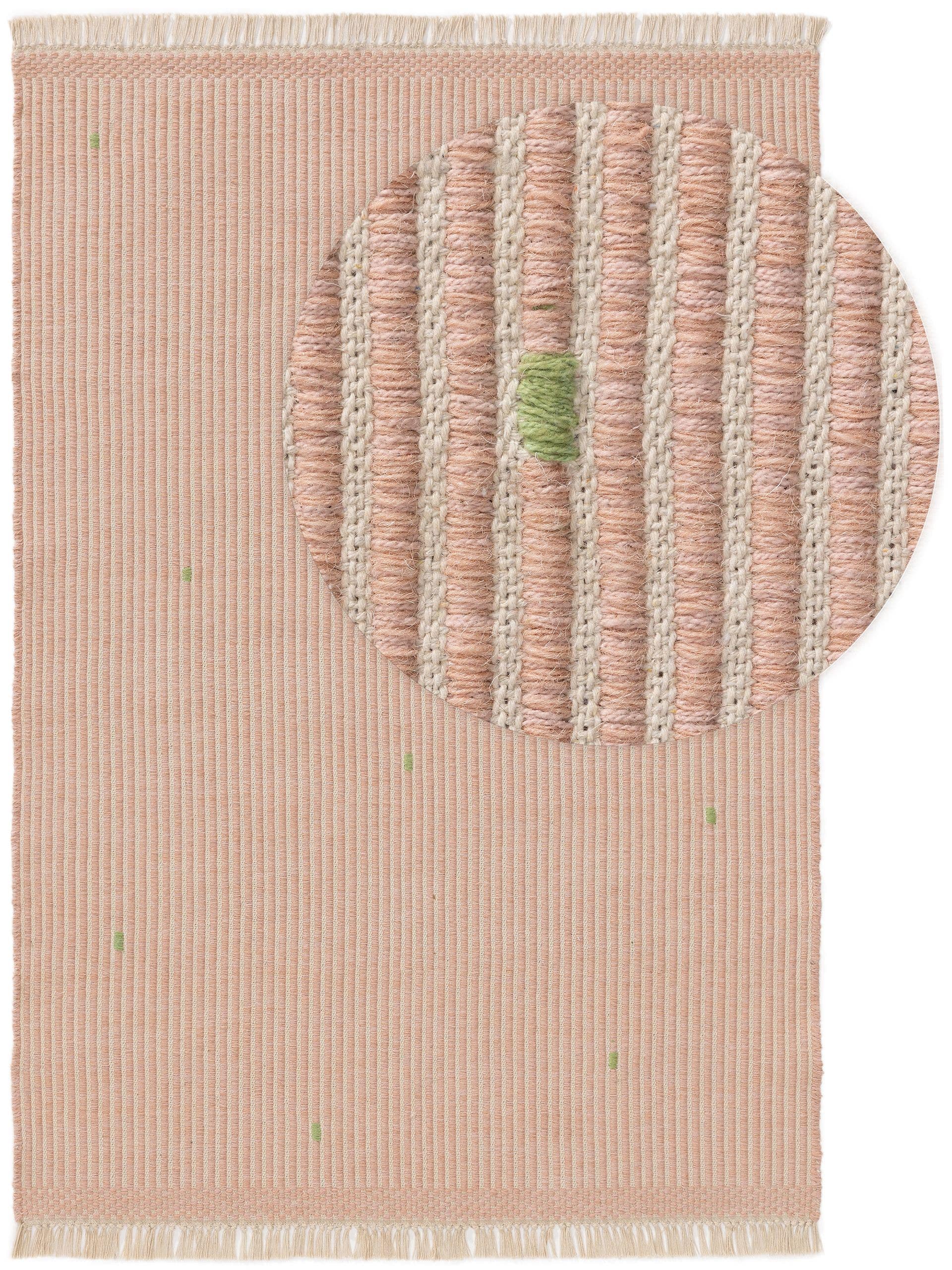 BENUTA - Tapis enfant Bruno rose 90x130 cm | Leroy Merlin