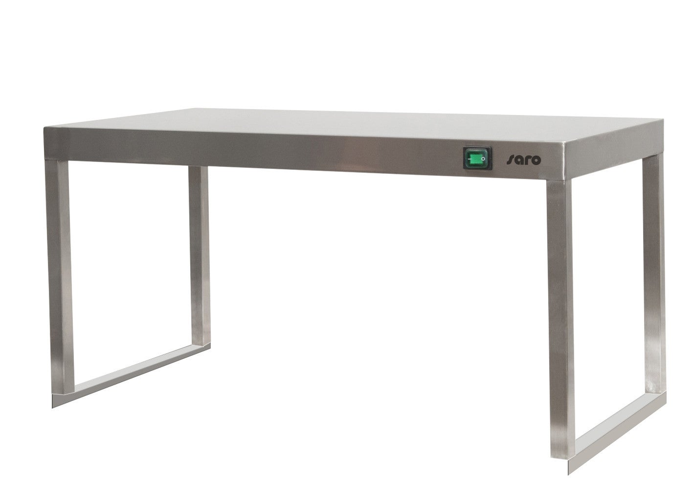 Table de chef chauffante avec 2 résistances - L2G - l0- L80- P0- h0 ...