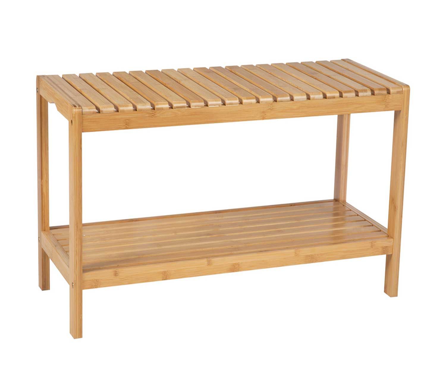 Banc Bambou 80X32X47Cm | Leroy Merlin
