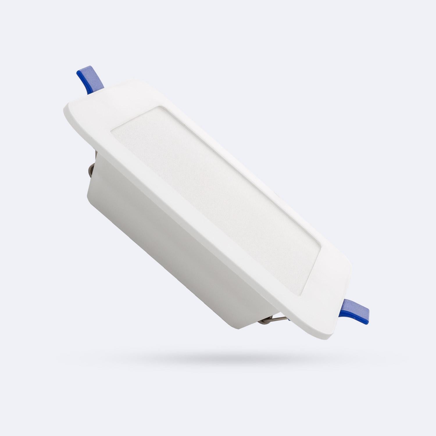 Ledkia Pannello Downlight LED 6W Quadrato SOLID Foro 110x110mm 4000K ...