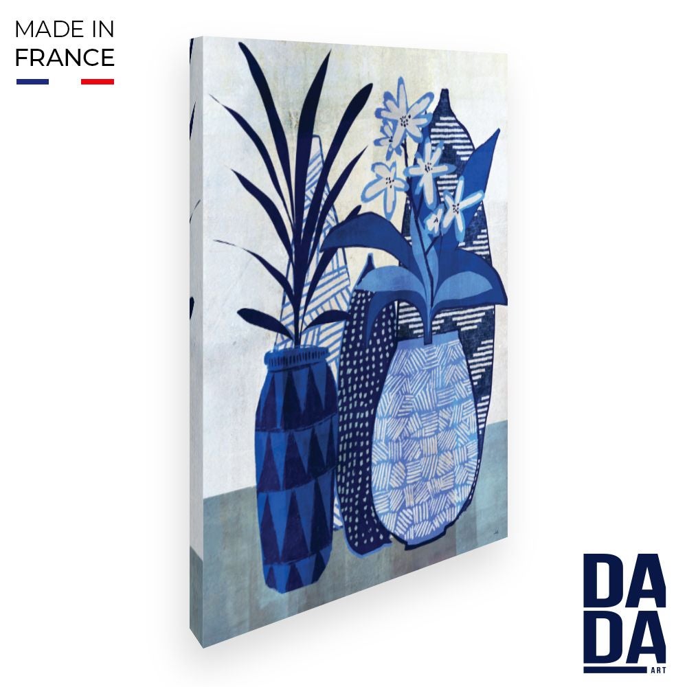 Toile Vases et plantes / 100x140cm / Fabriqué en France / DADA ART ...